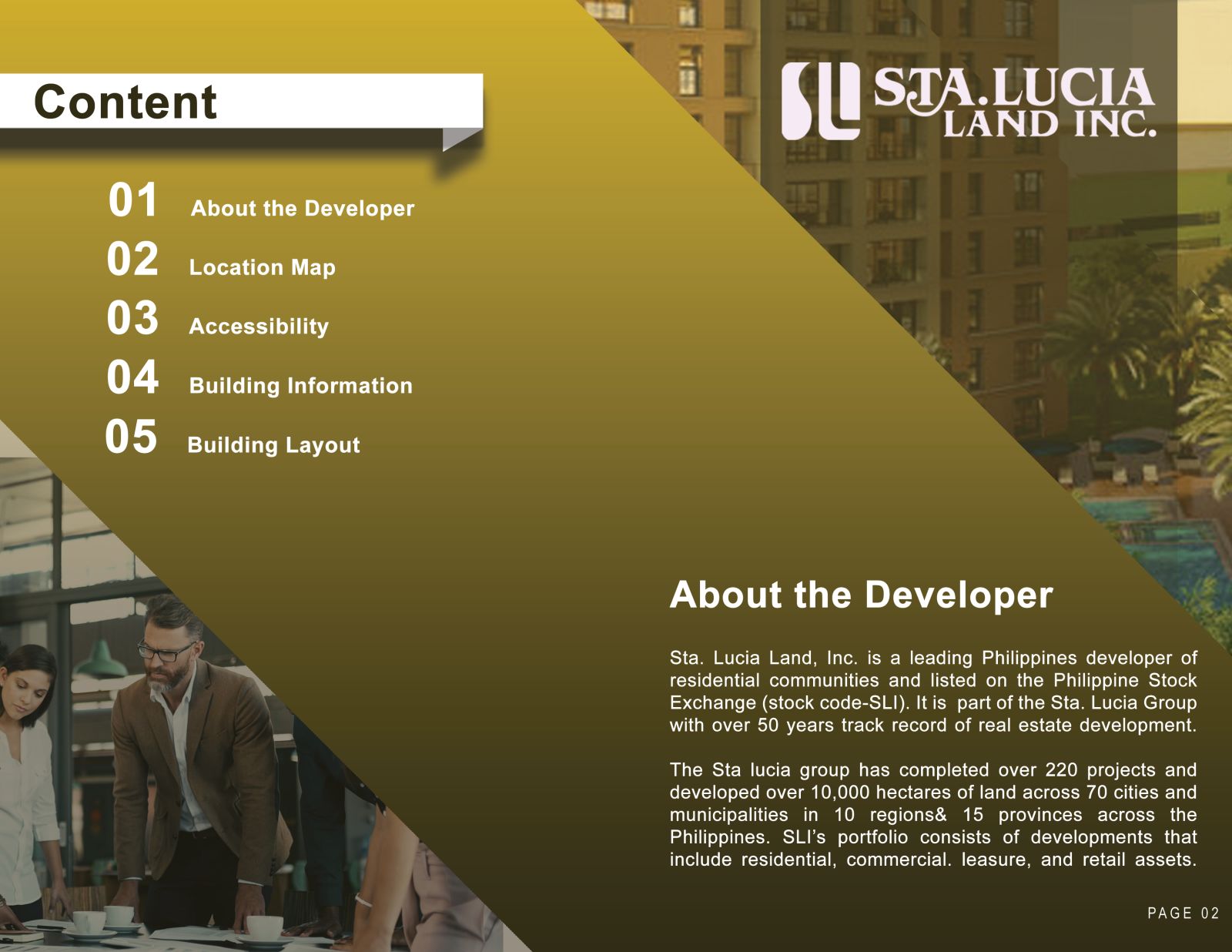 Commercial - Sta. Lucia Land Inc.