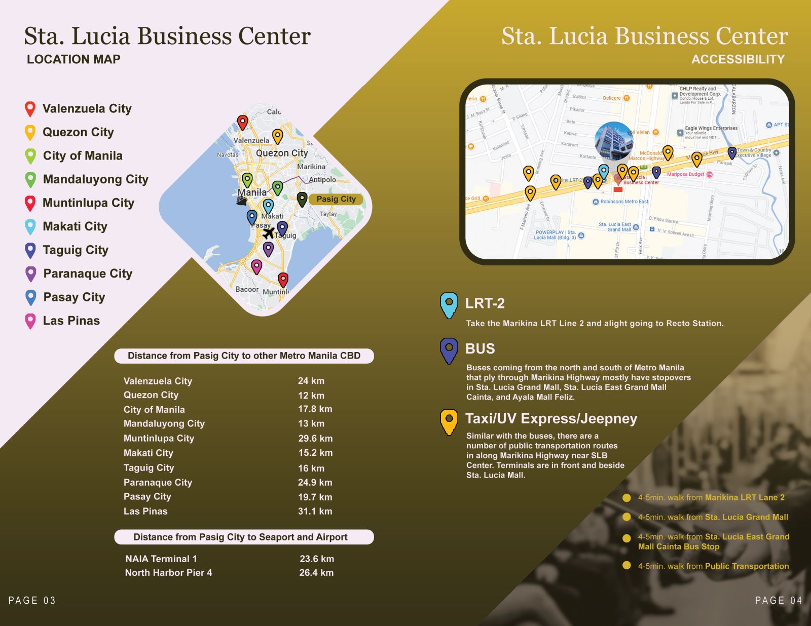 Commercial - Sta. Lucia Land Inc.